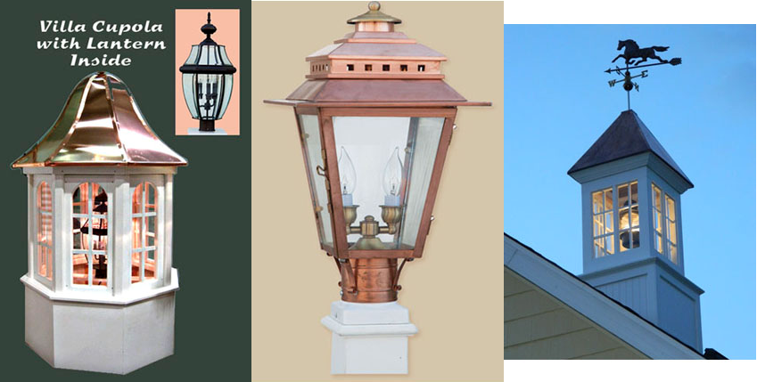 Vinyl Cupolas & Custom Cupolas - Annapolis Weathervane and Cupola